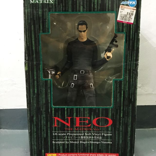 The Matrix Neo Collectors Toy Display, Hobbies & Toys, Toys & Games on ...