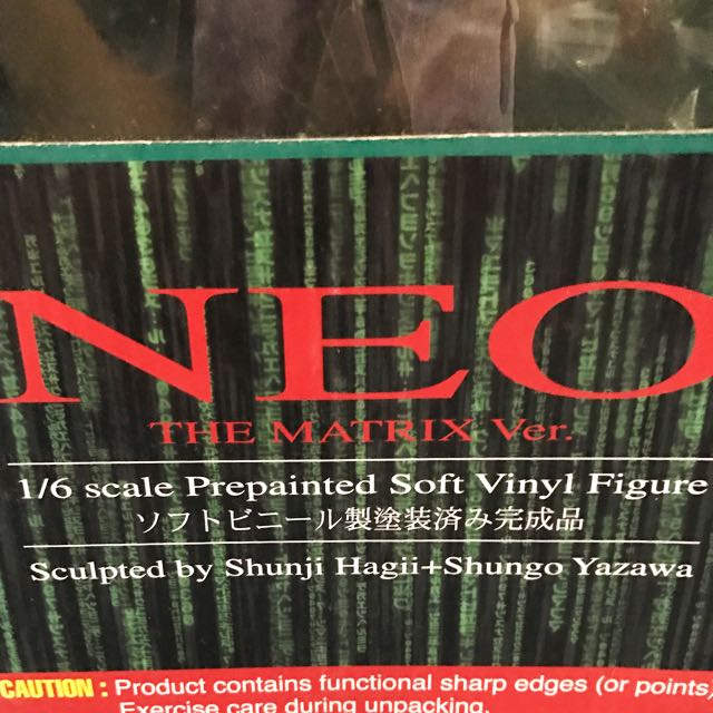 The Matrix Neo Collectors Toy Display, Hobbies & Toys, Toys & Games on ...