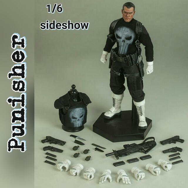 1/6 Sideshow PUNISHER for Sale !! (Hot Toys Avengers Age Of Ultron ...