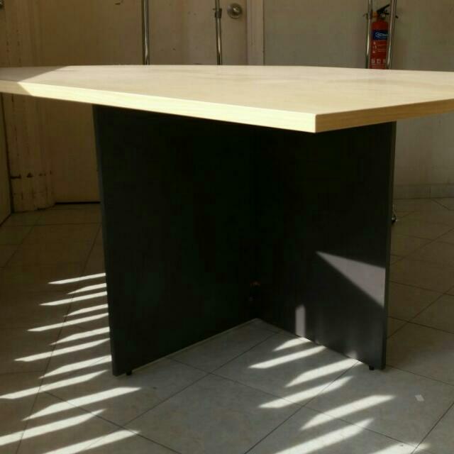 5ftx5ft Wooden Table Height 2 1/2ft, Furniture & Home Living, Furniture ...