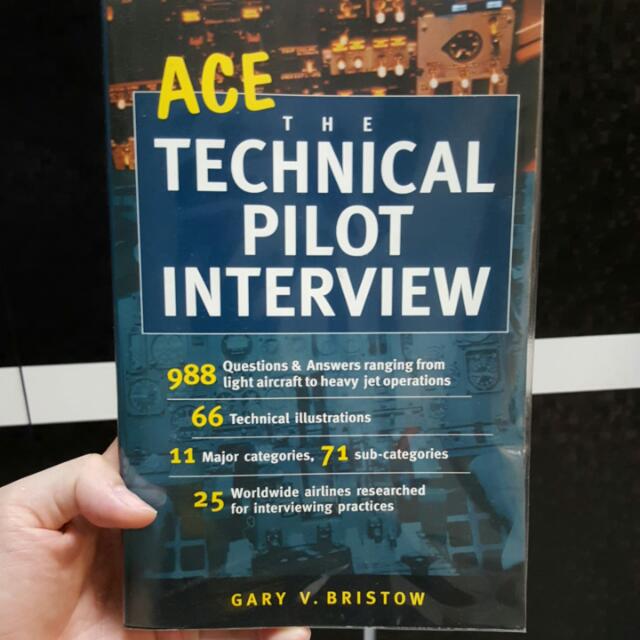 ACE The Technical Pilot Interview, Hobbies & Toys, Books & Magazines, Fiction & Non-Fiction on ...
