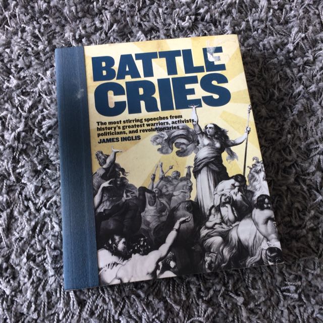 Battle Cries By James Inglis, Hobbies & Toys, Books & Magazines ...