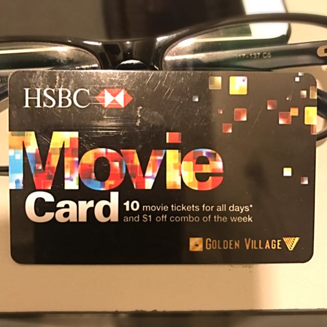 Golden Village Movie Card (10 Movie Ticket), Tickets & Vouchers ...