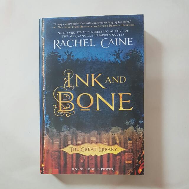 Ink and Bone - The Great Library by Rachel Caine, Hobbies & Toys, Books ...