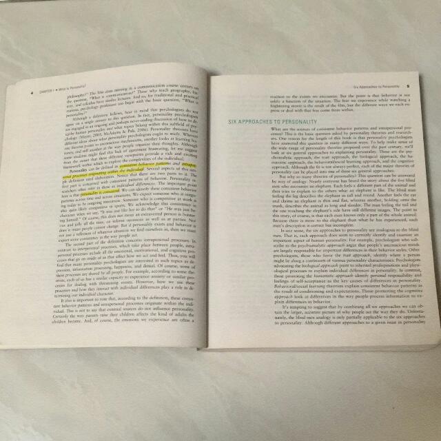 Introduction to Personality by Jerry M. Burger, 8th edition., Hobbies ...