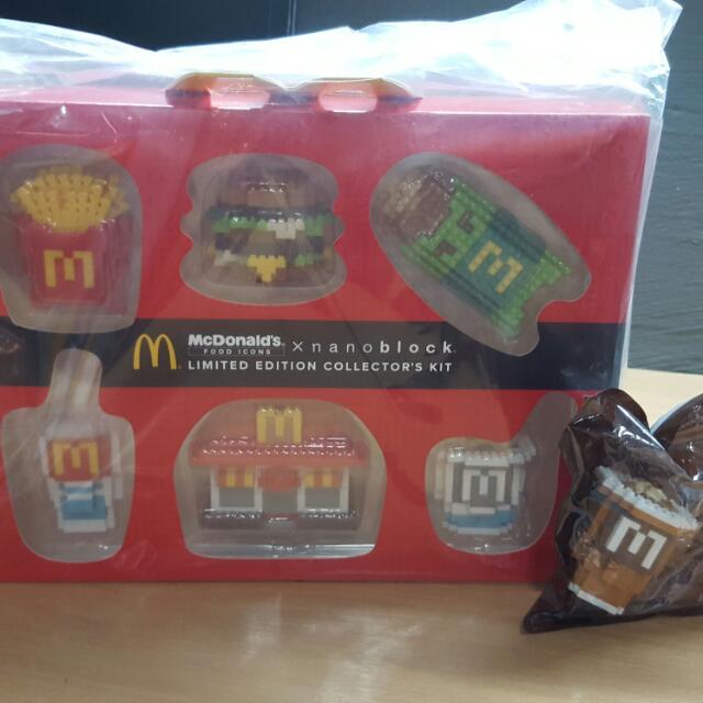 Mcdonalds Nanoblock Limited Edition, Hobbies & Toys, Toys & Games on Carousell
