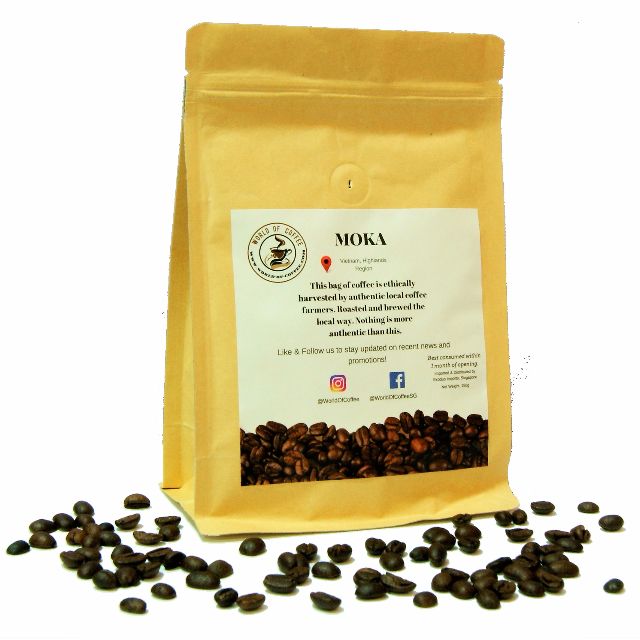 Moka Coffee (Whole Beans/Ground), Food & Drinks, Beverages on Carousell
