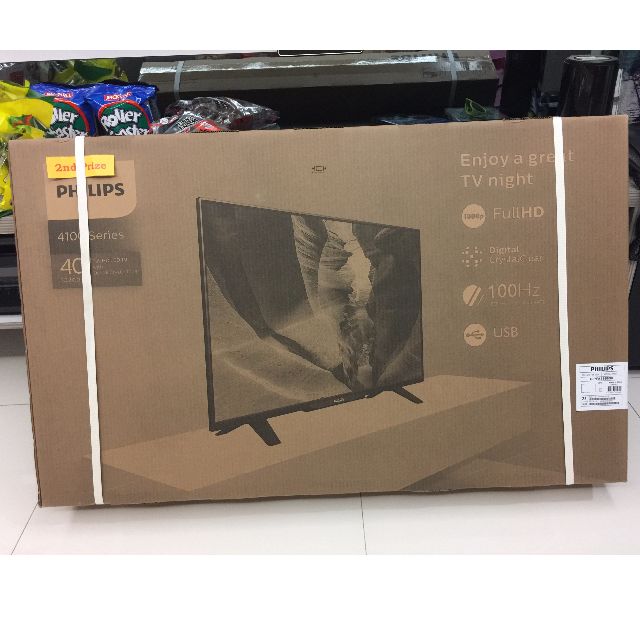 Philips 40 Inch Full HD LED TV 40PFA4150/98, TV & Home Appliances, TV ...