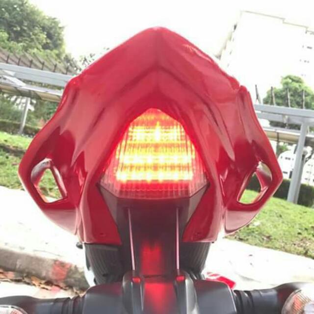 [R15 V2] Rear Fairing (Tail) Model New R6 2017 For Yamaha R15 V2 ...