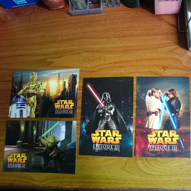 STAR WARS Collectible Postcards / Cutout Standees, Hobbies & Toys, Toys ...