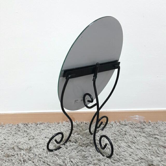 Table Mirror (Ikea Myken Mirror), Furniture & Home Living, Home Decor ...