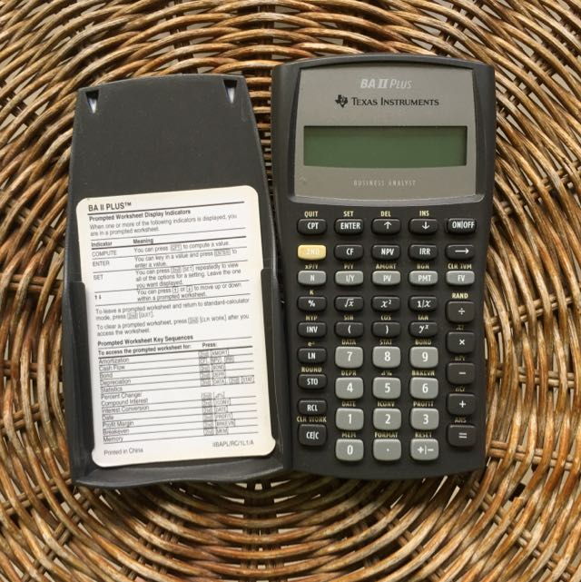 Texas Instrument BA II Plus, Mobile Phones & Gadgets, Mobile Phones ...