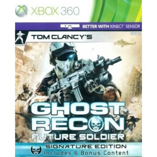 Tom Clancy's Ghost Recon Future Soldier Signature Edition For Xbox 360 ...