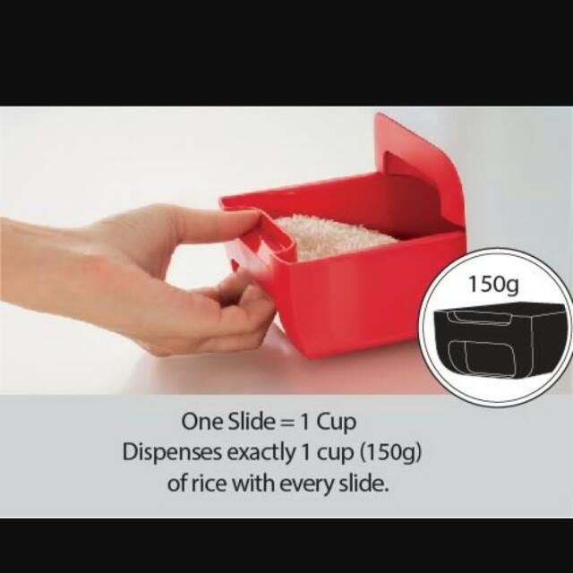 Tupperware Rice Keeper 10kg, TV & Home Appliances, Kitchen Appliances ...