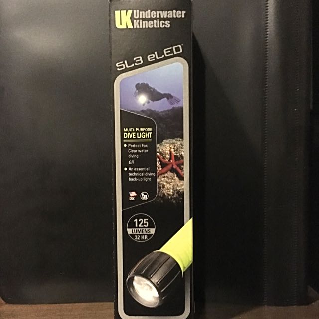 Underwater Kinetics SL3 eLED Torch, Sports Equipment, Sports & Games ...