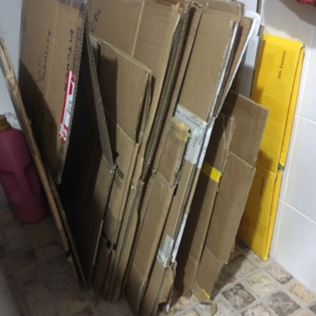 Used Cartons / Boxes on Carousell