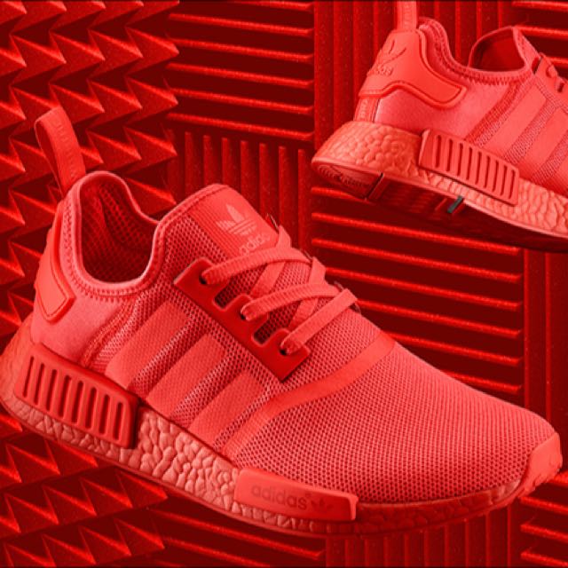 NMD R1 Solar Red UK11.5, Men's Fashion, Footwear, Sneakers on Carousell