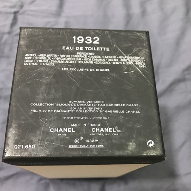 Chanel 1932 Edt Perfume Exclusifs Collection Eau De Toilette Scent Fragrance, Beauty & Personal ...