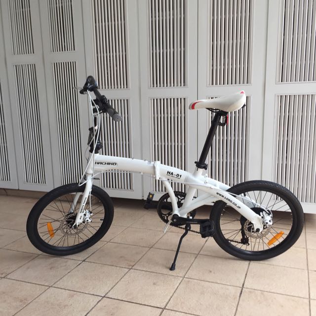 Hachiko HA 01 folding bike, Sports Equipment, Bicycles & Parts, Bicycles on Carousell