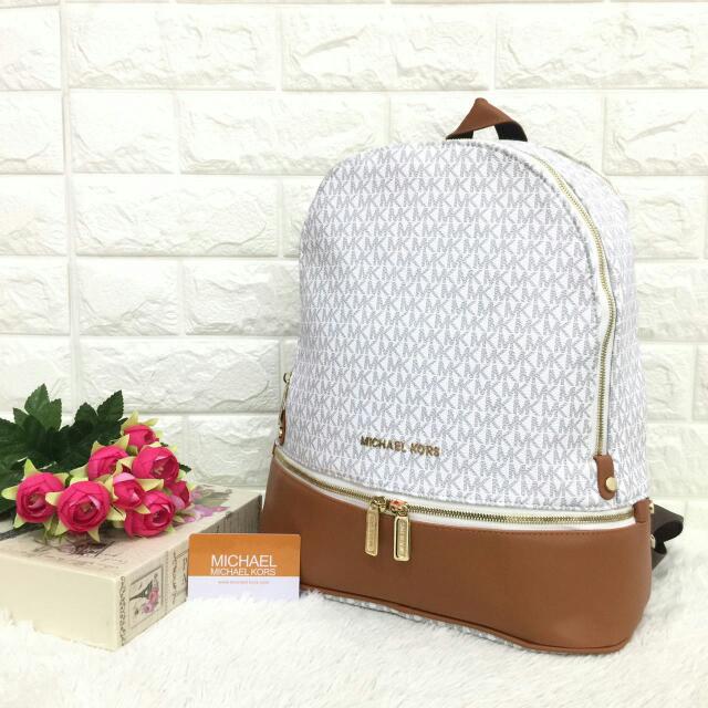 MK BAGPACK, Women's Fashion, Bags & Wallets, Backpacks on Carousell