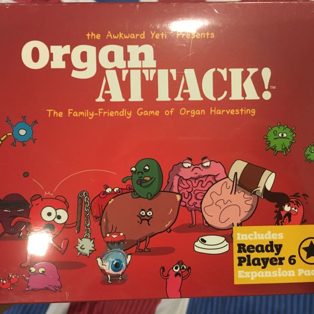 Organ Attack (by Awkward yeti) kickstarter Limited Edition, Hobbies ...