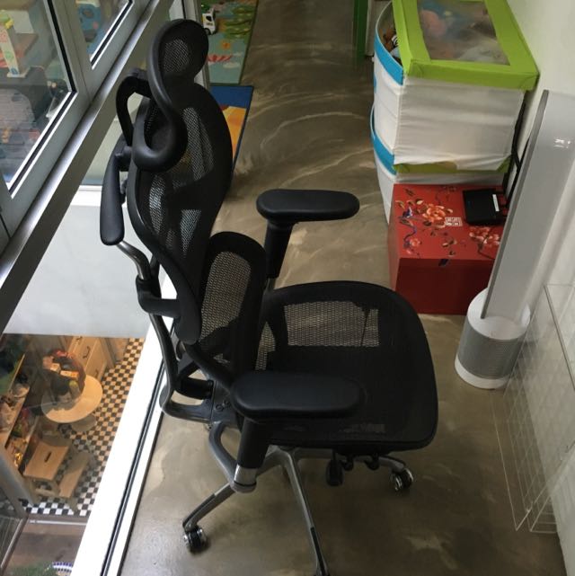 Relyon Mesh Ergonomic Office Chair, Furniture & Home Living, Furniture ...