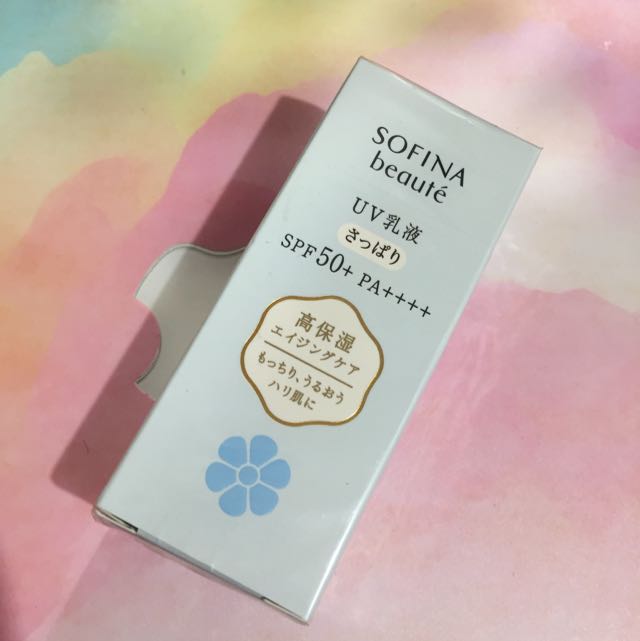 Sofina UV sunscreen SPF50+, 美容＆化妝品, 健康及美容 - 皮膚護理, 面部 - 面部護理 - Carousell