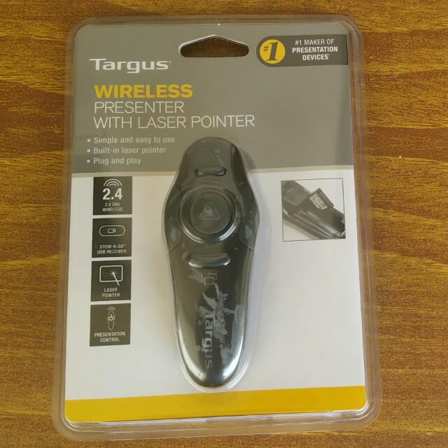 Targus Wireless Presenter with Laser Pointer, Computers & Tech, Parts ...