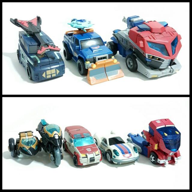 Transformers Animated Autobots Optimus Prime Bumblebee, 48% OFF