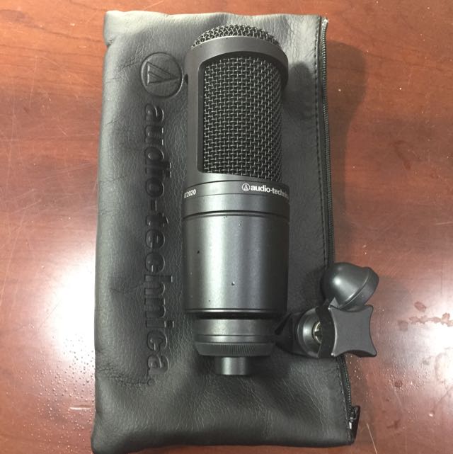 Audio Technica AT2020 Cardioid Condenser Mic, Audio, Microphones on ...