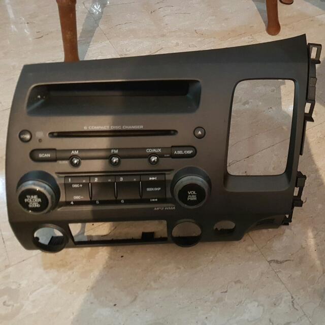 Civic FD Stock Head Unit, Car Accessories on Carousell