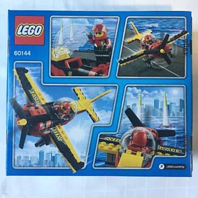 Lego City 60144 Race Plane, Bayi & Anak, Mainan & Baby Walker di Carousell
