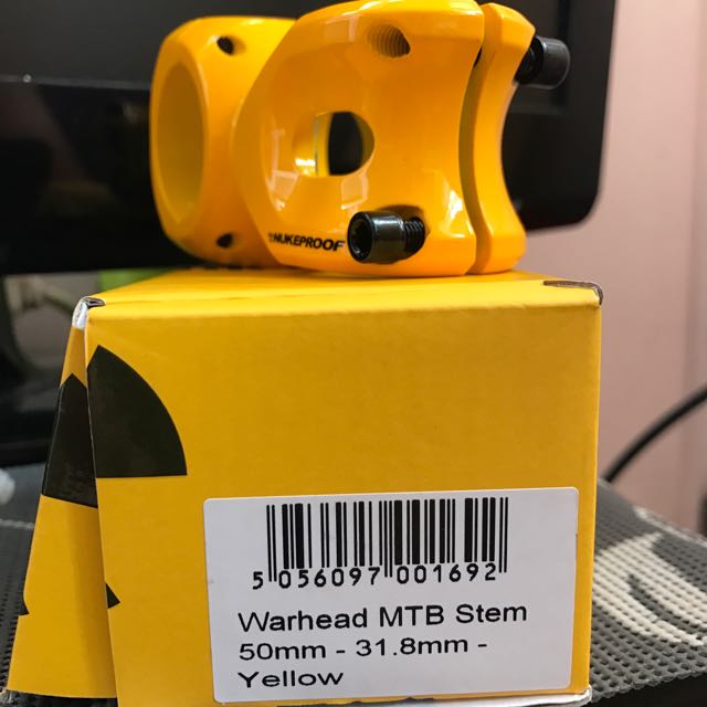 Nukeproof Warhead Mtb Stem, Sports Equipment, Bicycles & Parts ...