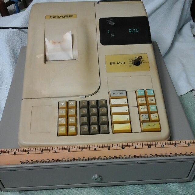 SHARP ELECTRONIC CASH REGISTER, Computers & Tech, Office & Business ...