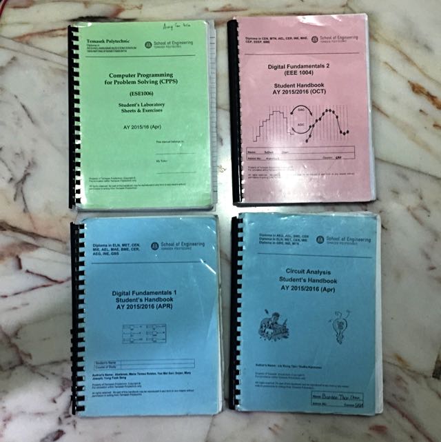 Temasek Poly Y1 Engineering Books Hobbies Toys Books Magazines