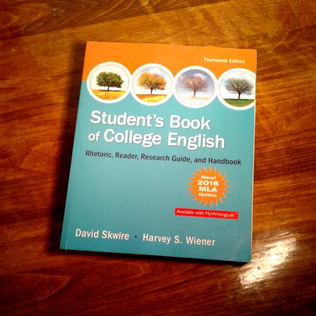 English Composition I 101_ ENG : College Textbook ISBN: 978-0-13-458648 ... English Composition I 101_ ENG : College Textbook ISBN: 978-0-13-458648 ...