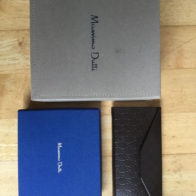 Massimo Dutti Wallet Box, Massimo Dutti Watch Box & Gucci Sunglasses ...