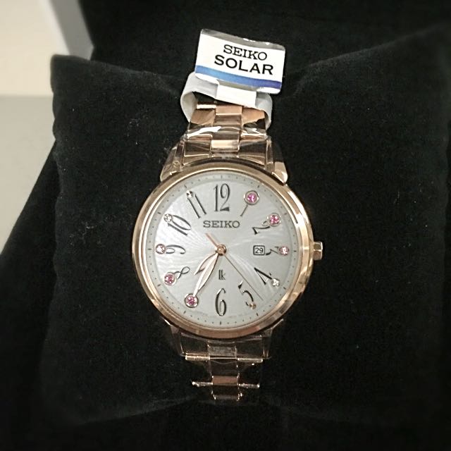 Seiko Ladies Analog Casual Solar Japan Watch Sut302J1, Women's Fashion ...