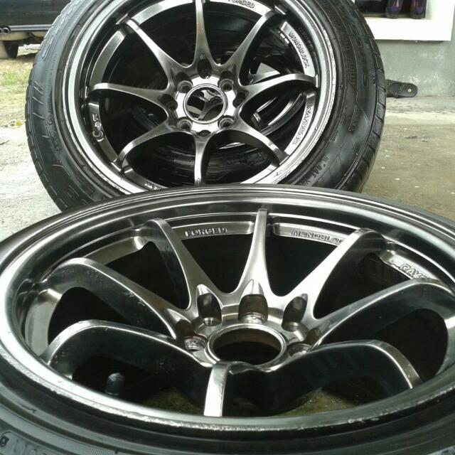 Sport Rim CE28 rota 15, Auto Accessories on Carousell