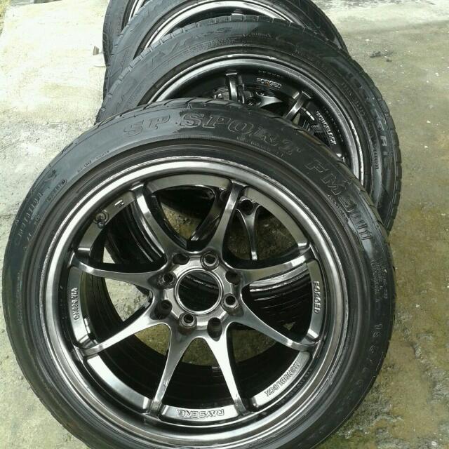 Sport Rim CE28 rota 15, Auto Accessories on Carousell