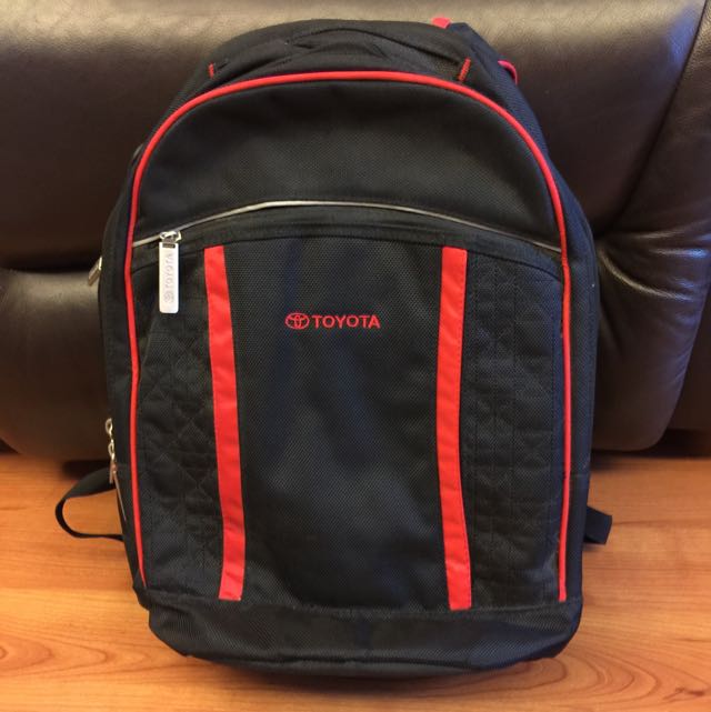 TOYOTA LAPTOP BAG, Men's Fashion, Bags, Backpacks on Carousell