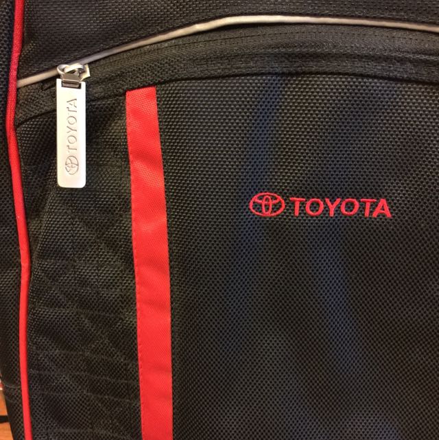 TOYOTA LAPTOP BAG, Men's Fashion, Bags, Backpacks on Carousell