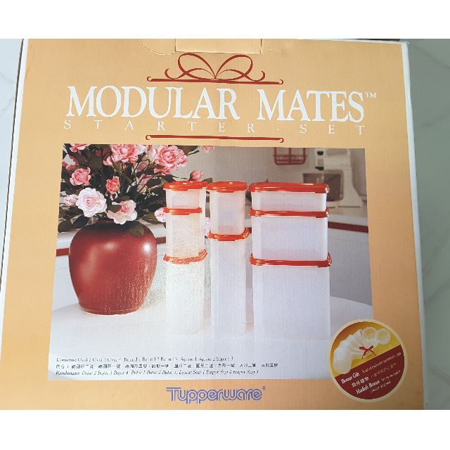 Tupperware Modular Mates Starter set, TV & Home Appliances, Kitchen ...