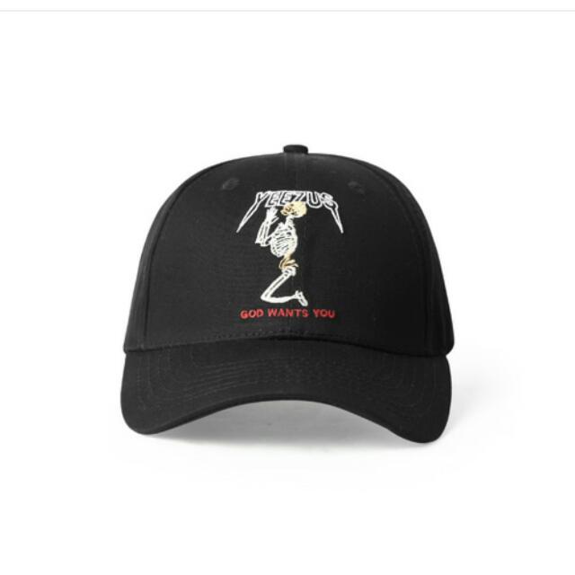 Yeezus God Wants You Baseball Cap, Men's Fashion, Watches & Accessories ...
