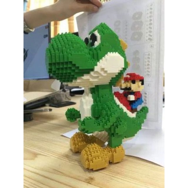 Yoshi Nano Block 20.5cm Height, Hobbies & Toys, Toys & Games on Carousell