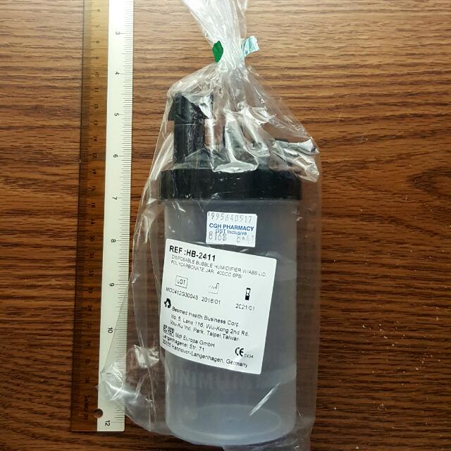 Bubble Humidifier (Oxygen Therapy), Everything Else on Carousell