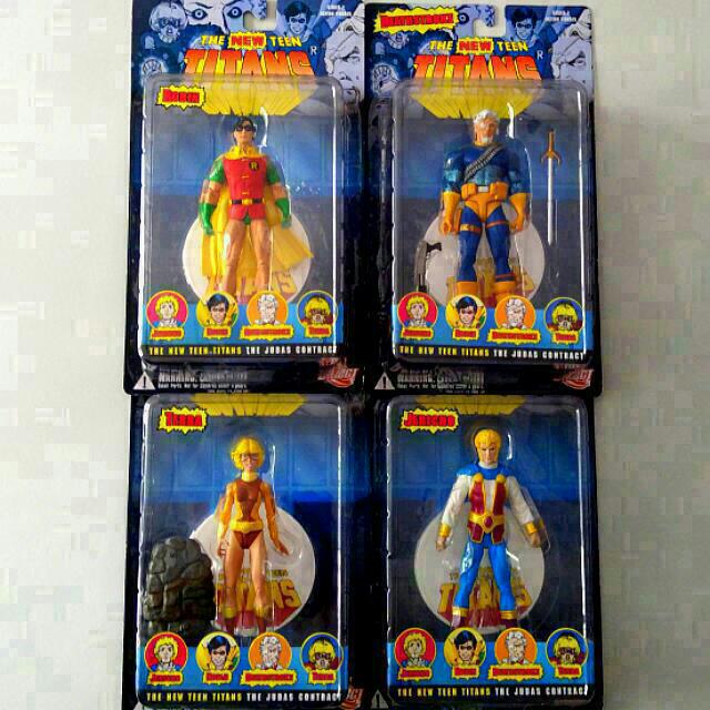 DC Direct DCD The New Teen Titans Series 2 Robin Deathstroke Terra ...