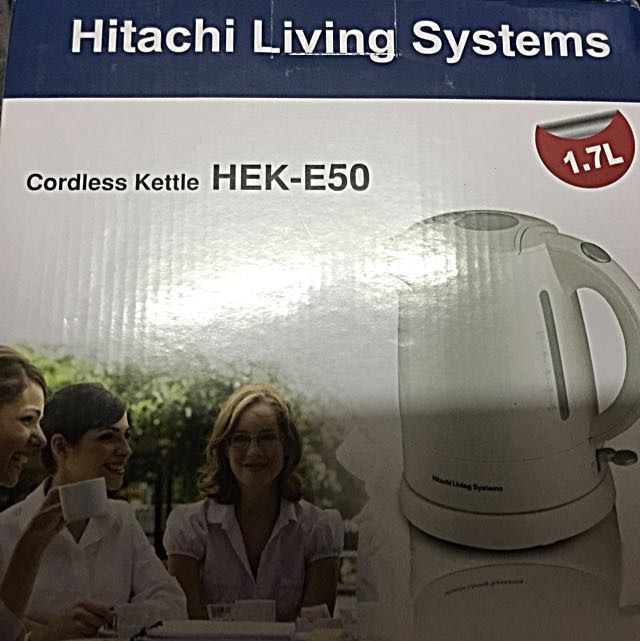Hitachi Cordless Kettle HEK-E50, TV & Home Appliances, Kitchen ...