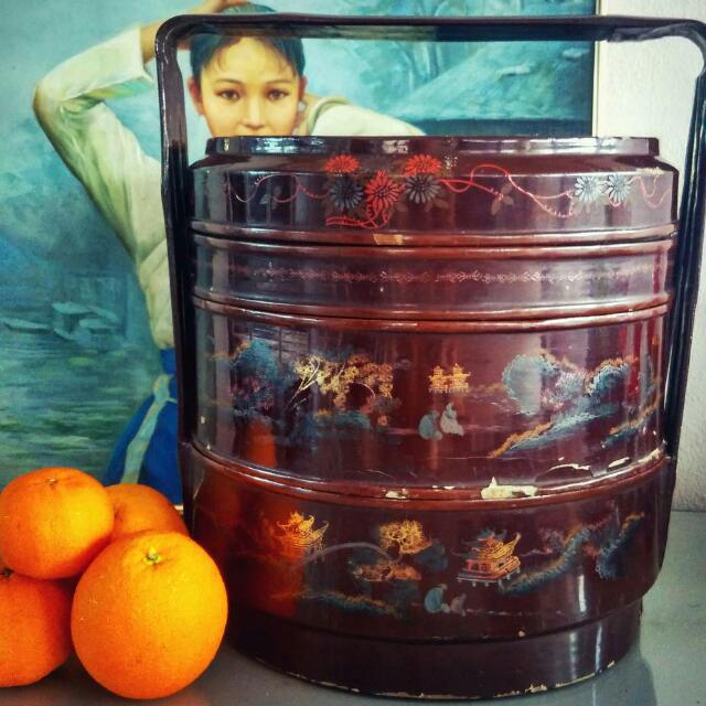 Peranakan Basket, Furniture & Home Living, Home Decor, Vases ...