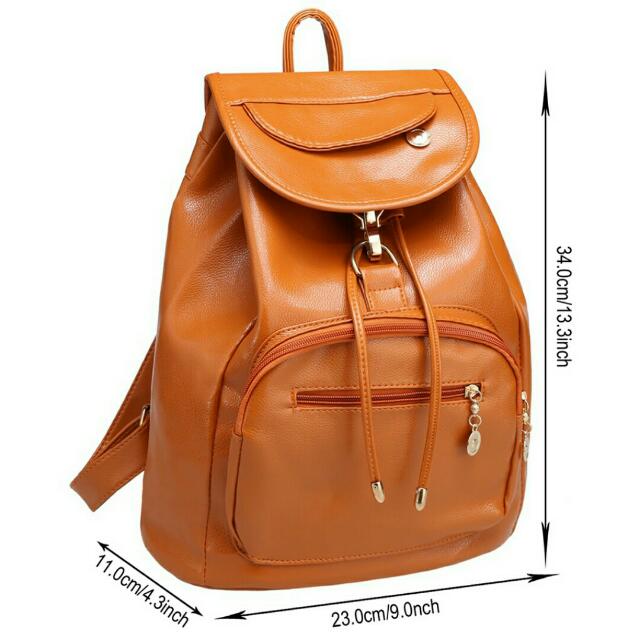 Vintage Style Backpack, Women's Fashion, Bags & Wallets, Backpacks on ...